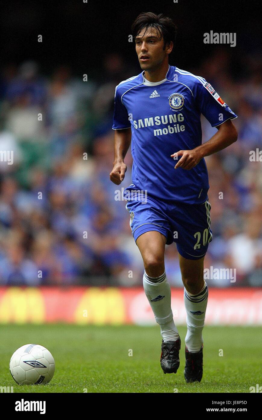 PAULO FERREIRA CHELSEA FC MILLENNIUM STADIUM CARDIFF WALES 13 August ...