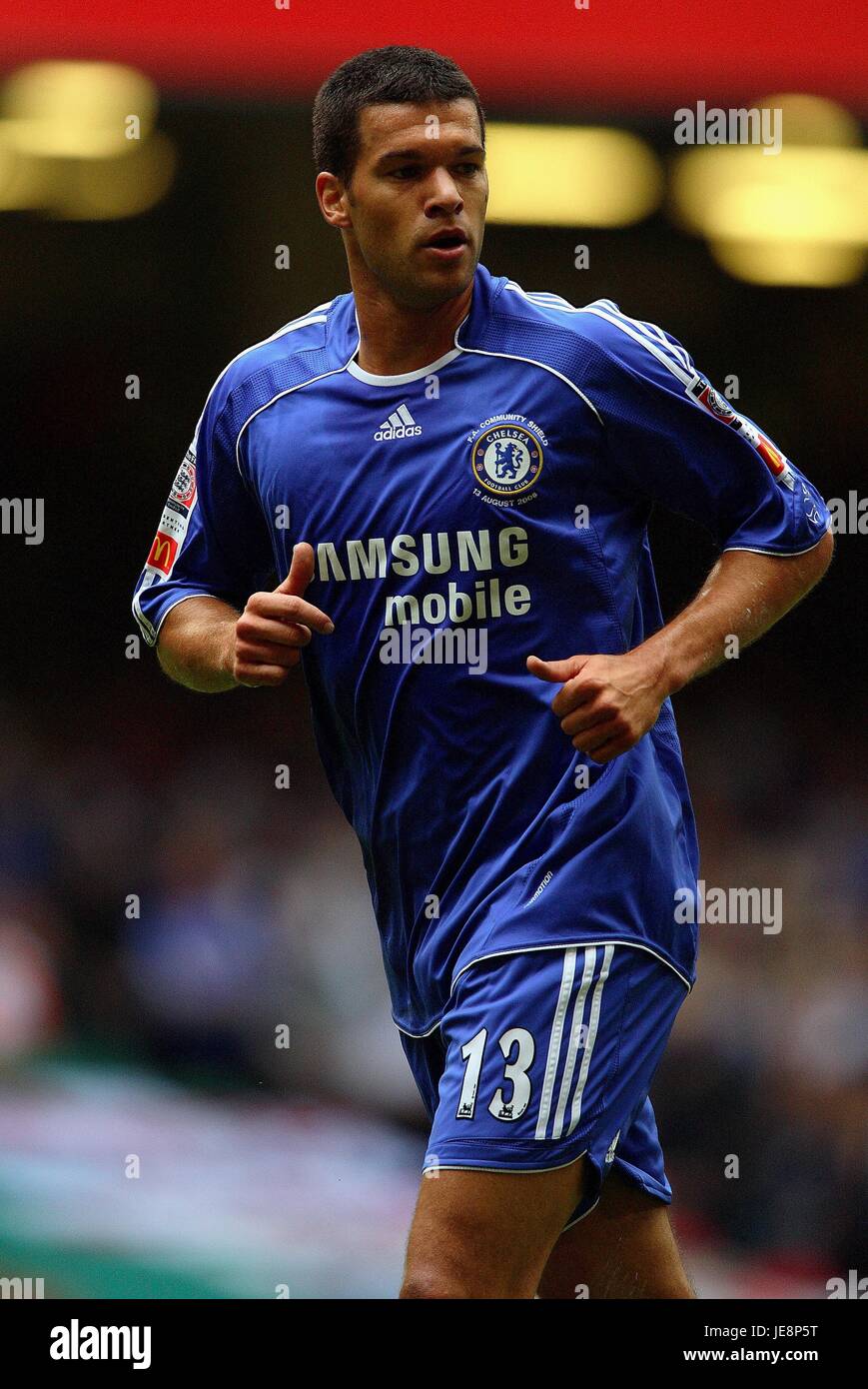 MICHAEL BALLACK CHELSEA FC MILLENNIUM STADIUM CARDIFF WALES 13 August ...