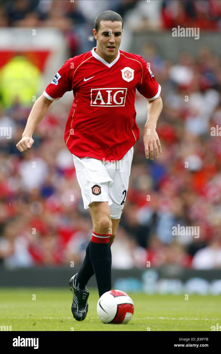 JOHN O'SHEA MANCHESTER UNITED FC OLD TRAFFORD MANCHESTER ENGLAND 12 ...