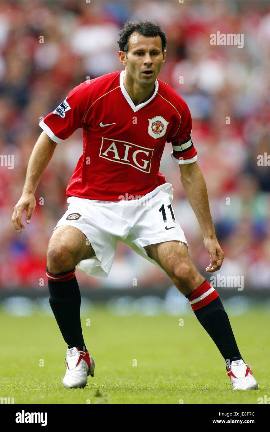 RYAN GIGGS MANCHESTER UNITED FC OLD TRAFFORD MANCHESTER ENGLAND 12 ...
