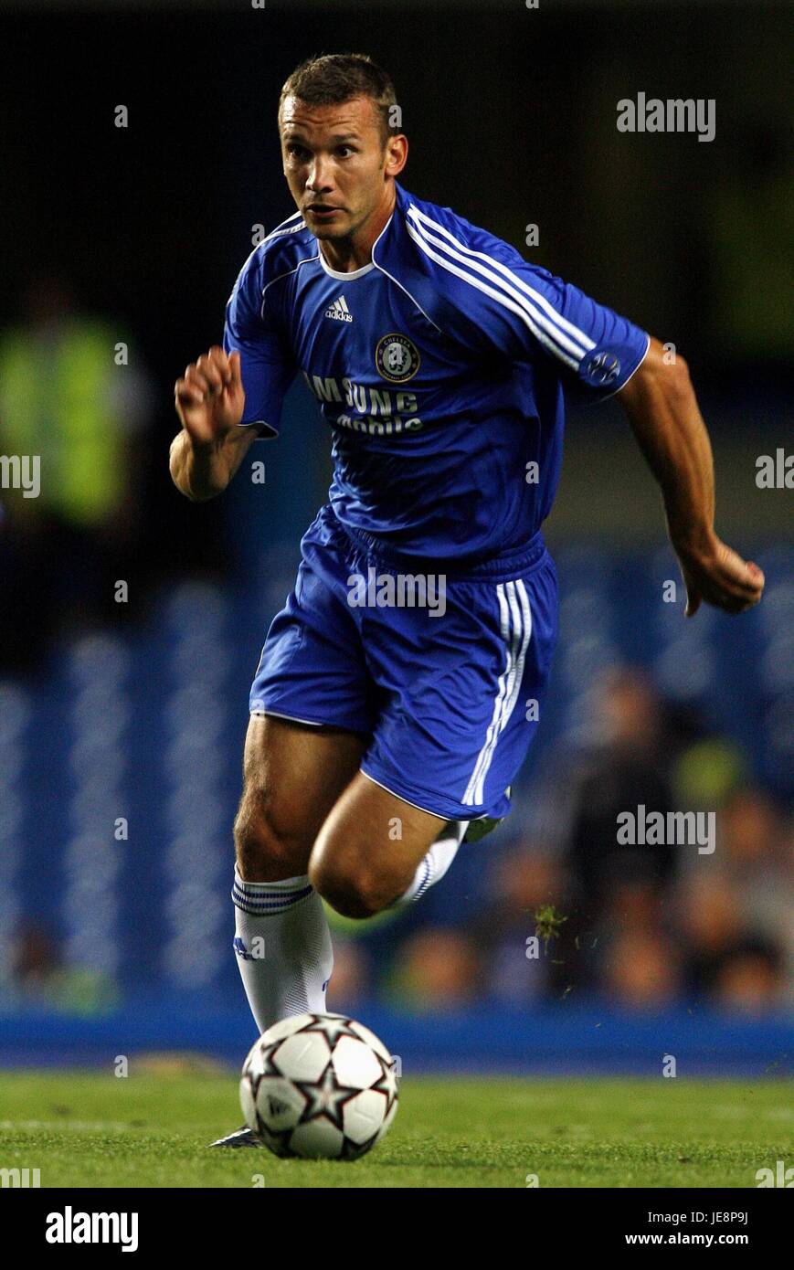 ANDRIY SHEVCHENKO CHELSEA FC STAMFORD BRIDGE CHELSEA ENGLAND 09 August ...