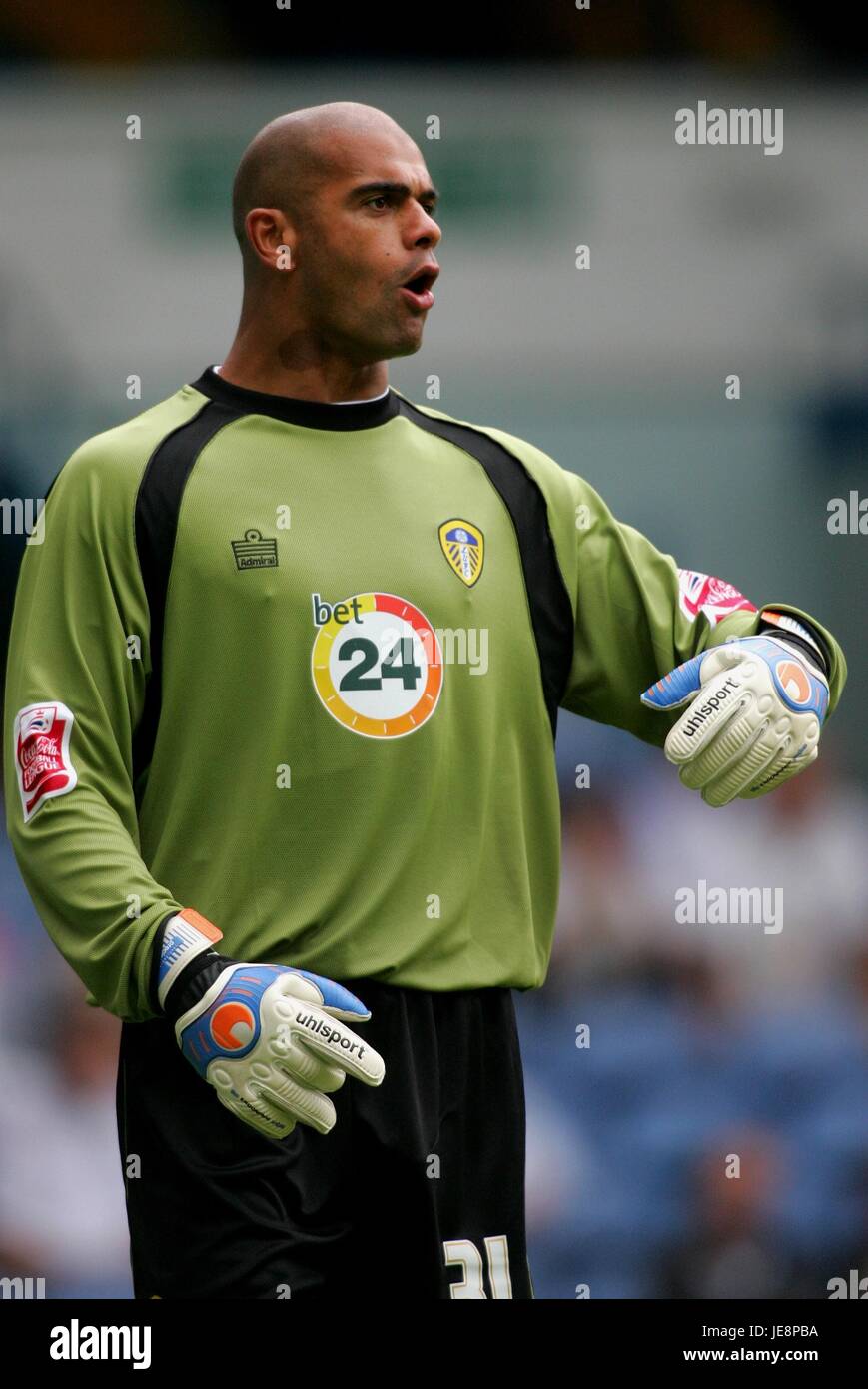 TONY WARNER LEEDS UNITED FC ELLAND ROAD LEEDS ENGLAND 05 August 2006 ...