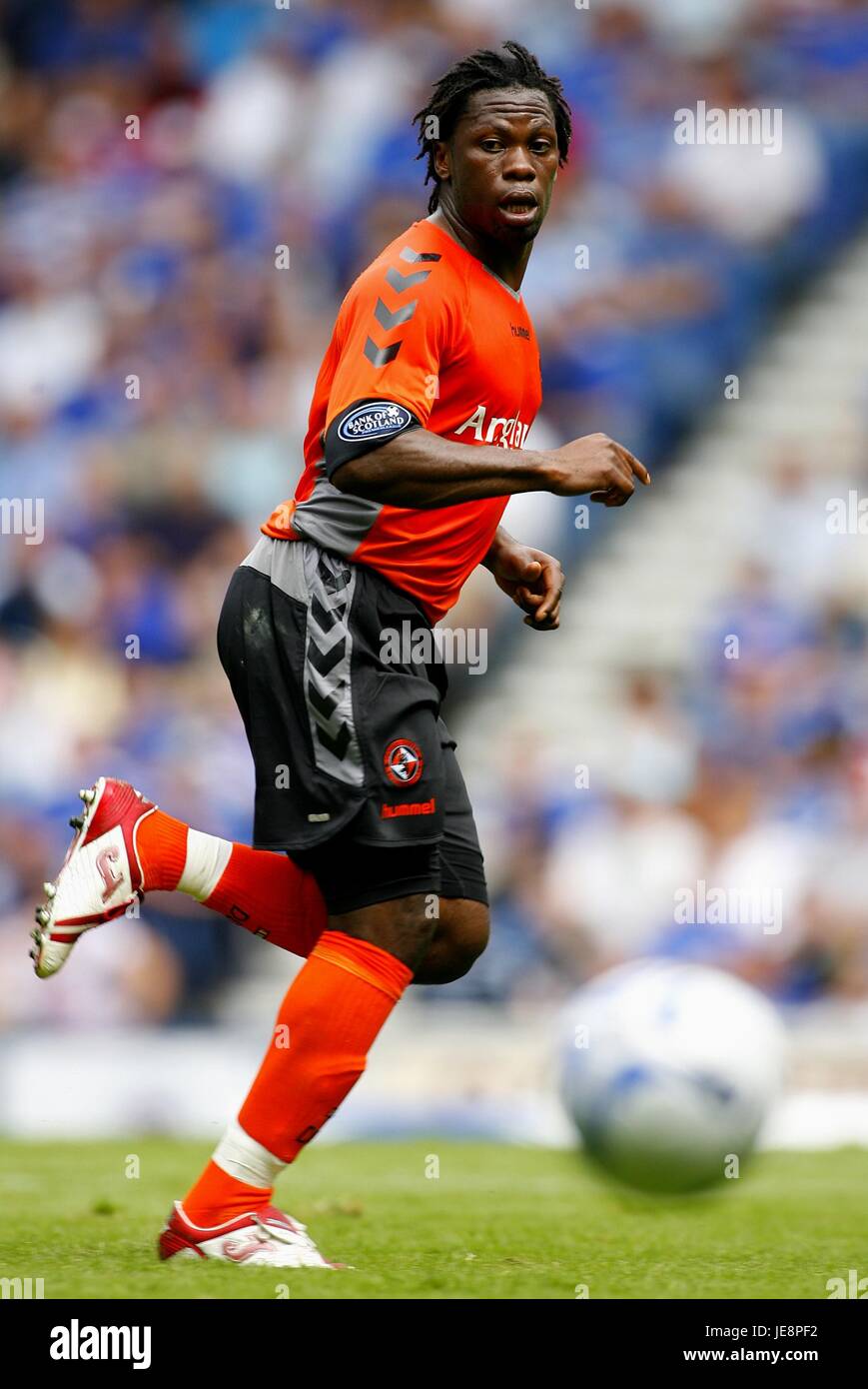 COLIN SAMUEL DUNDEE UNITED FC IBROX STADIUM GLASGOW SCOTLAND 05 August ...