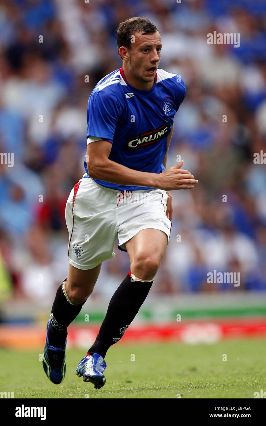 ALAN HUTTON GLASGOW RANGERS FC IBROX STADIUM GLASGOW SCOTLAND 05 August ...