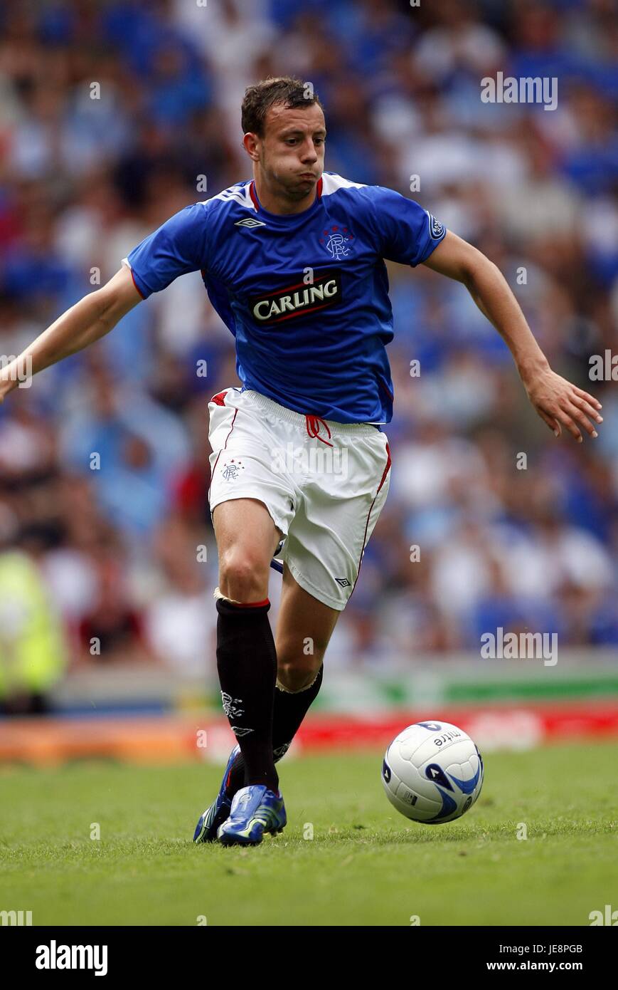 ALAN HUTTON GLASGOW RANGERS FC IBROX STADIUM GLASGOW SCOTLAND 05 August ...