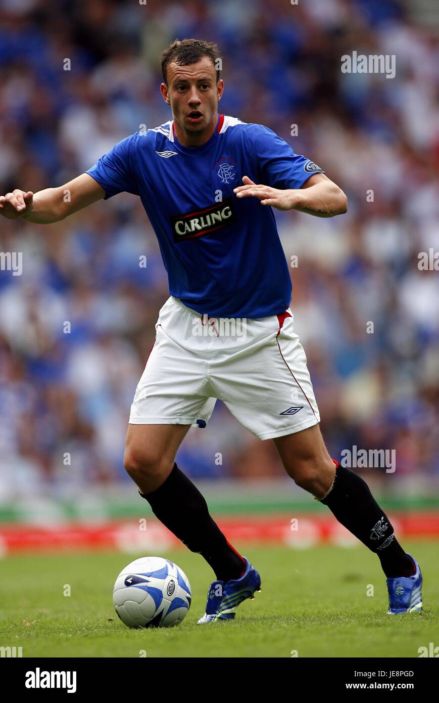 ALAN HUTTON GLASGOW RANGERS FC IBROX STADIUM GLASGOW SCOTLAND 05 August ...