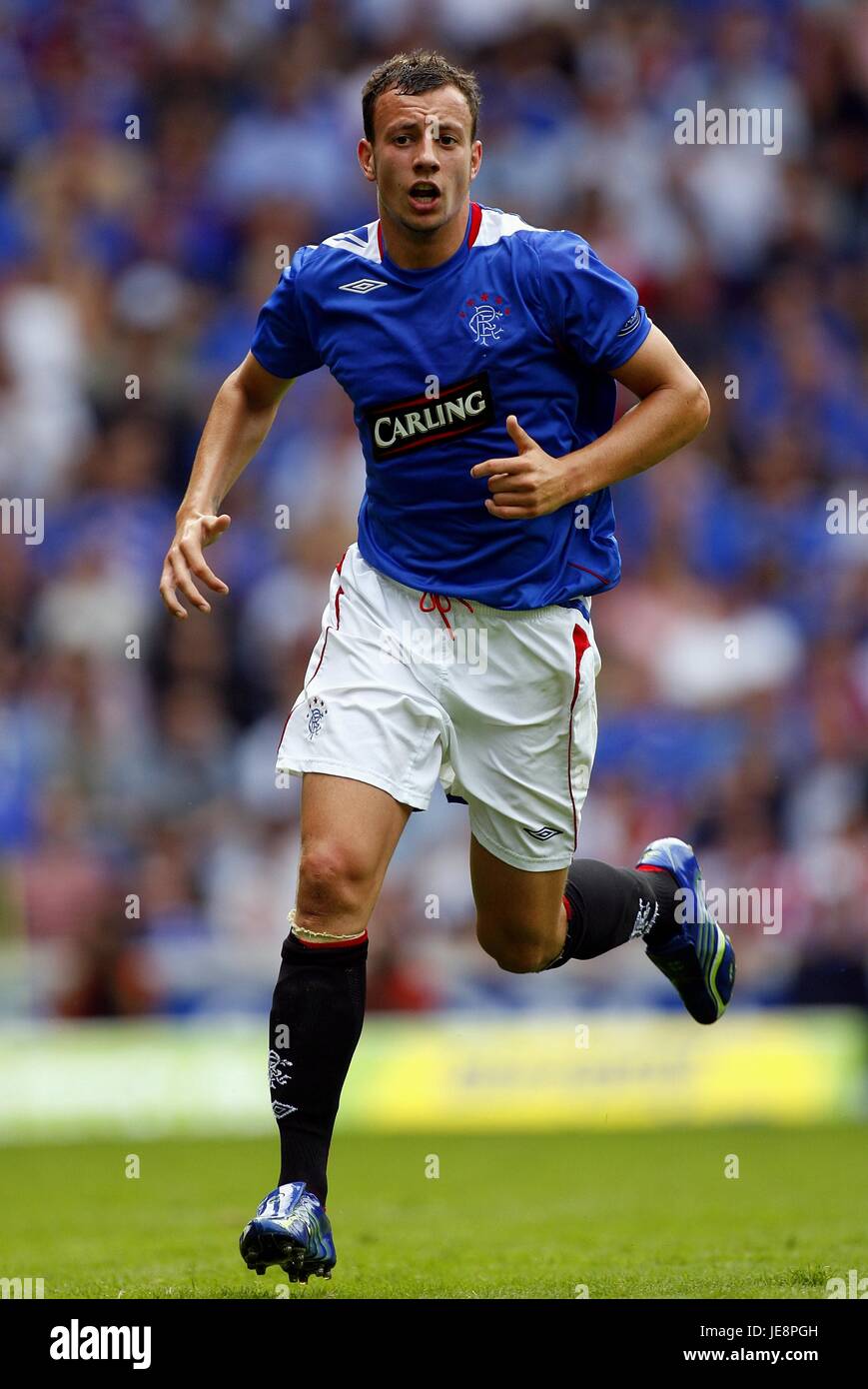 ALAN HUTTON GLASGOW RANGERS FC IBROX STADIUM GLASGOW SCOTLAND 05 August ...