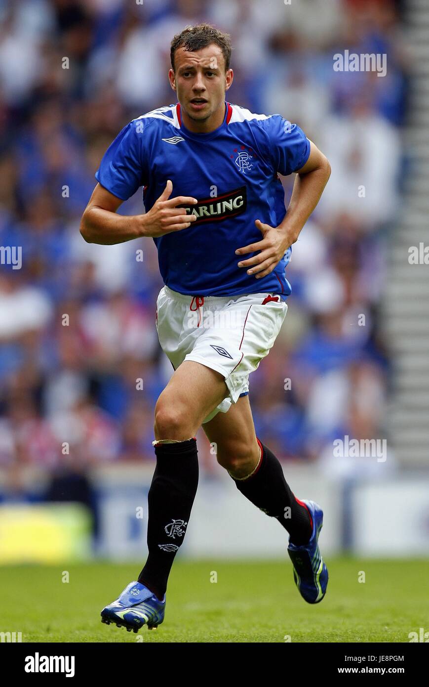 ALAN HUTTON GLASGOW RANGERS FC IBROX STADIUM GLASGOW SCOTLAND 05 August ...
