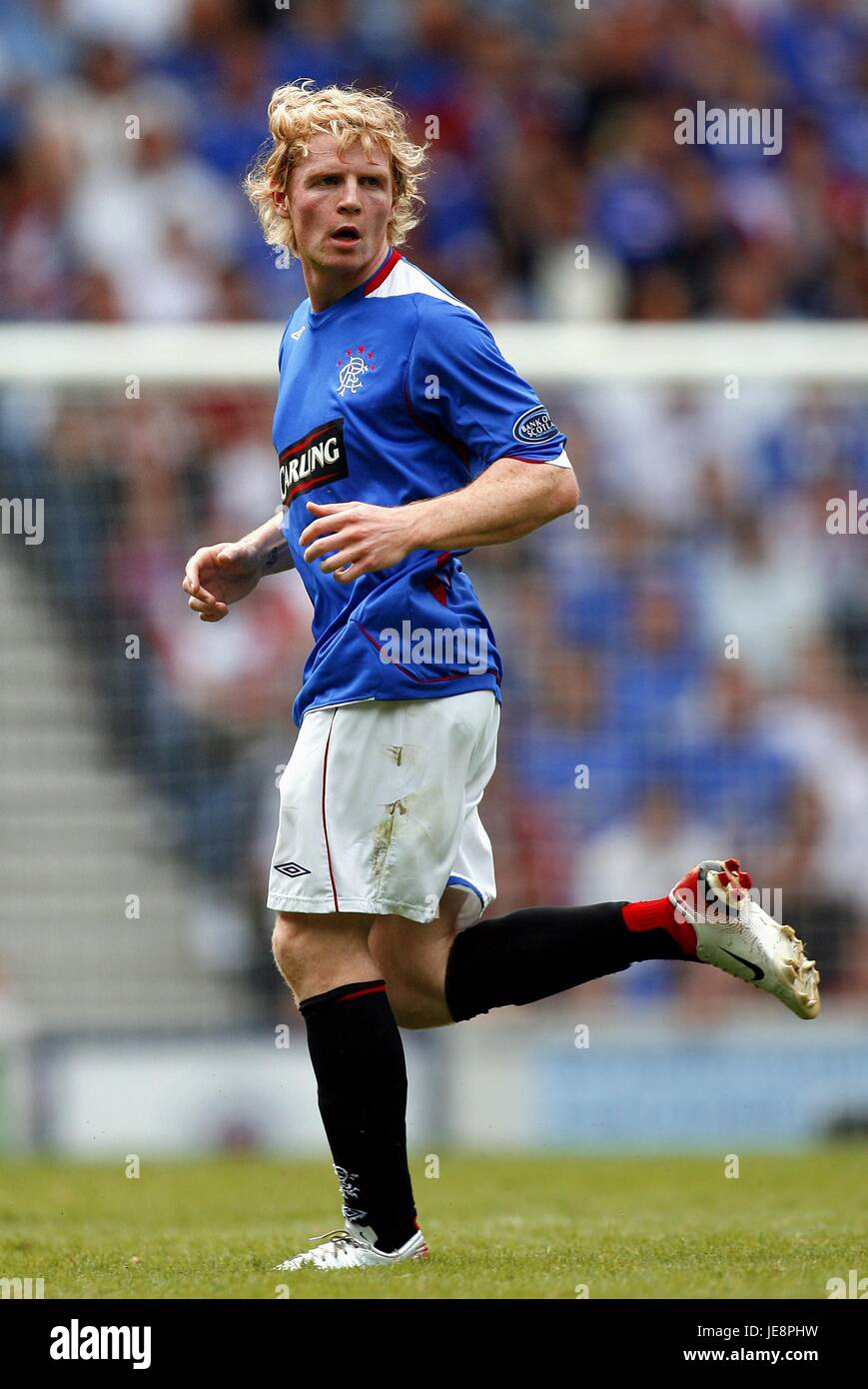 CHRIS BURKE GLASGOW RANGERS FC IBROX STADIUM GLASGOW SCOTLAND 05 August ...