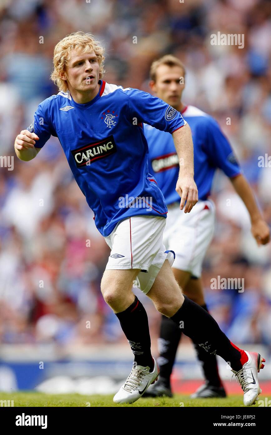 CHRIS BURKE GLASGOW RANGERS FC IBROX STADIUM GLASGOW SCOTLAND 05 August ...