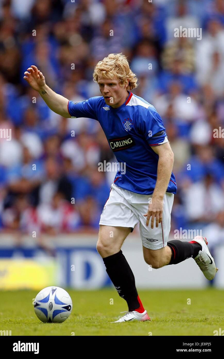 CHRIS BURKE GLASGOW RANGERS FC IBROX STADIUM GLASGOW SCOTLAND 05 August ...