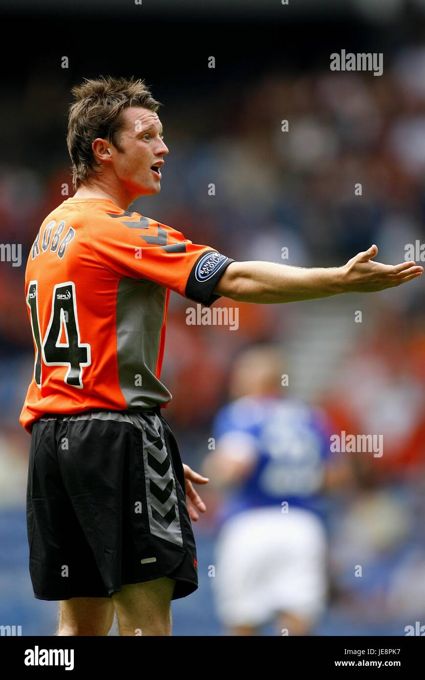 STEVEN ROBB DUNDEE UNITED FC IBROX STADIUM GLASGOW SCOTLAND 05 August ...