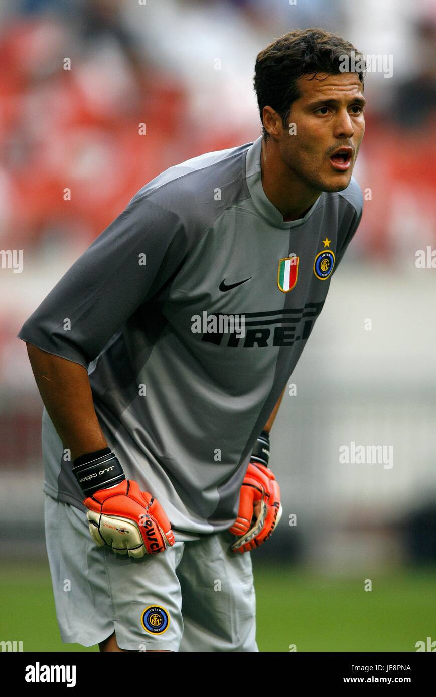 JULIO CESAR INTER MILAN AMSTERDAM ARENA AMSTERDAM HOLLAND 05 August ...