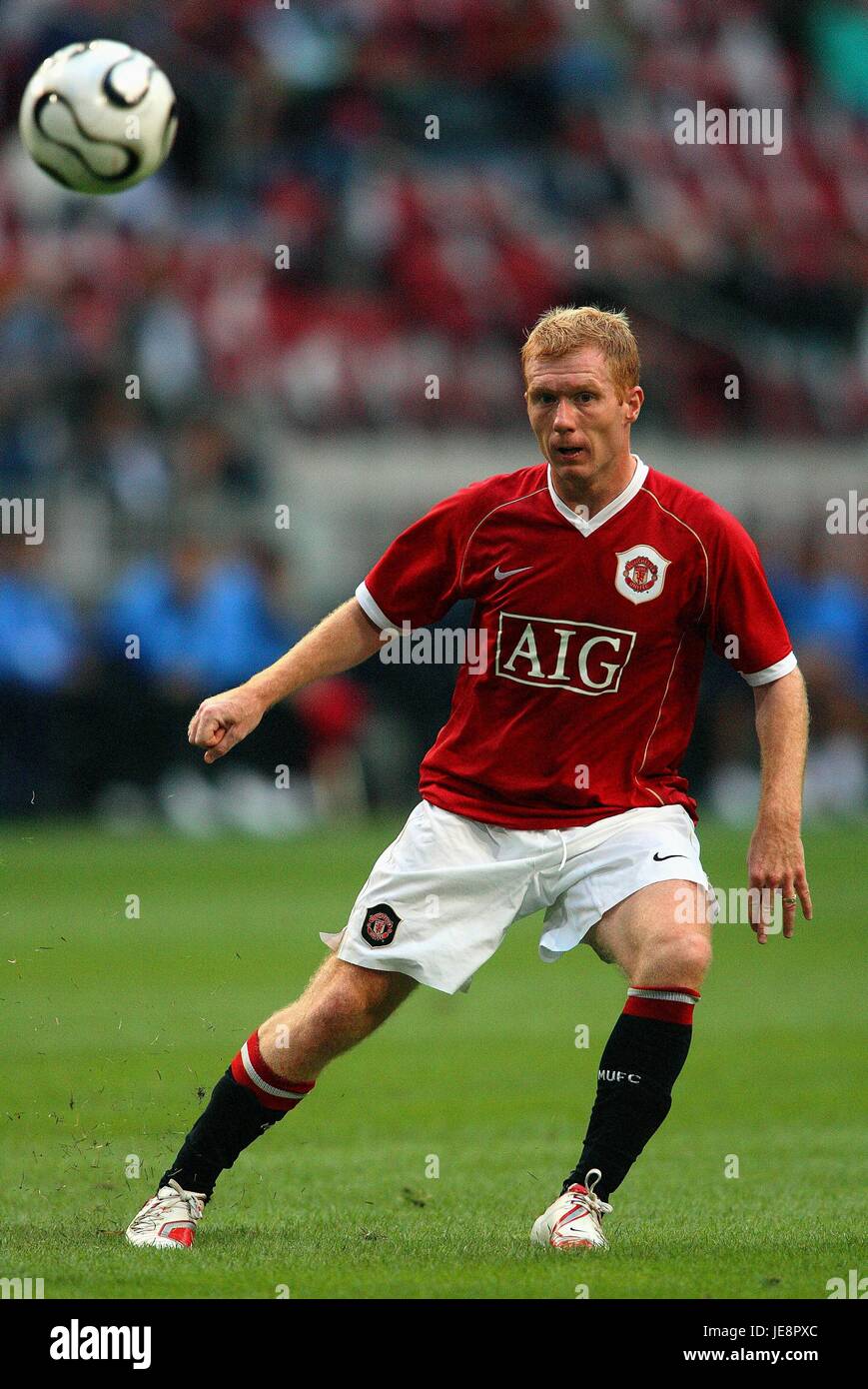 PAUL SCHOLES MANCHESTER UNITED FC AMSTERDAM ARENA AMSTERDAM HOLLAND 04 ...