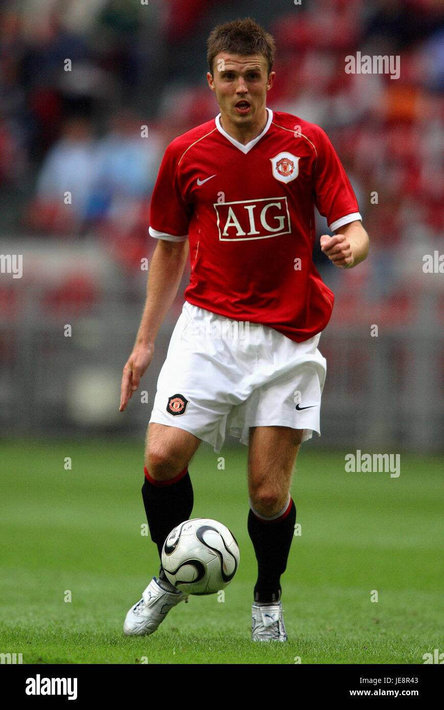 MICHAEL CARRICK MANCHESTER UNITED FC AMSTERDAM ARENA AMSTERDAM HOLLAND ...