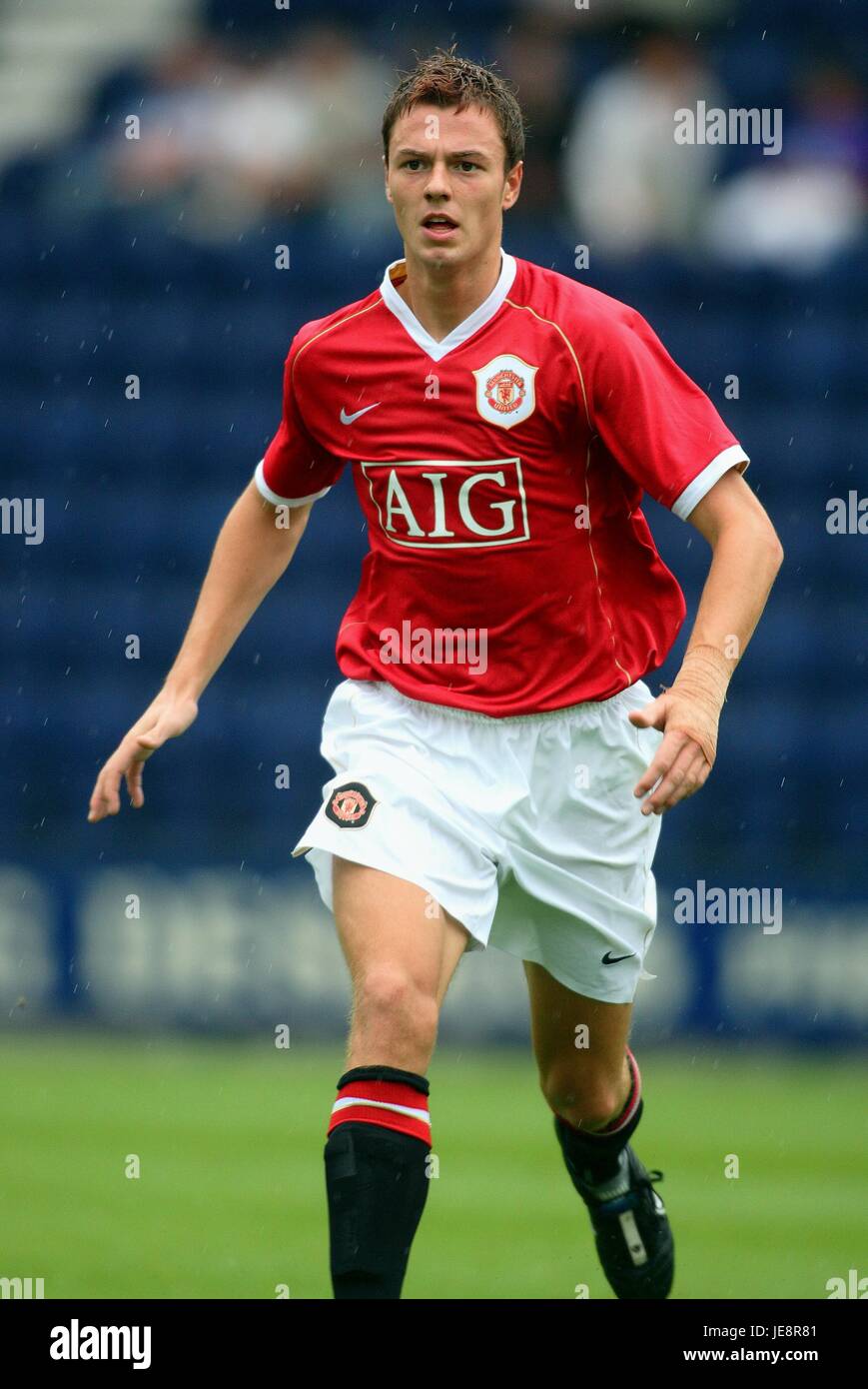JOHNNY EVANS MANCHESTER UNITED FC DEEPDALE PRESTON ENGLAND 29 July 2006 ...