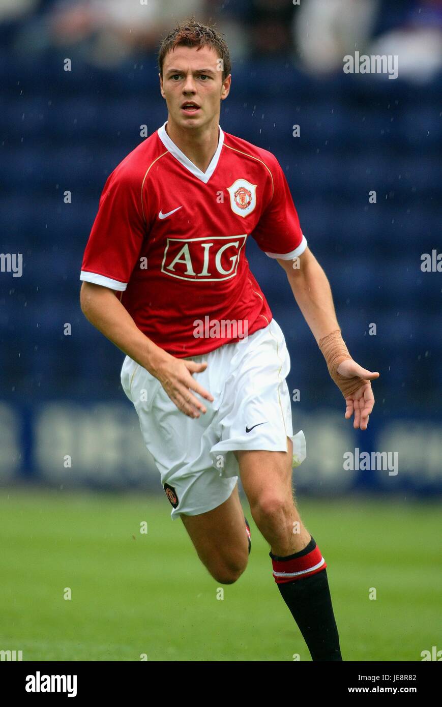 JOHNNY EVANS MANCHESTER UNITED FC DEEPDALE PRESTON ENGLAND 29 July 2006 ...