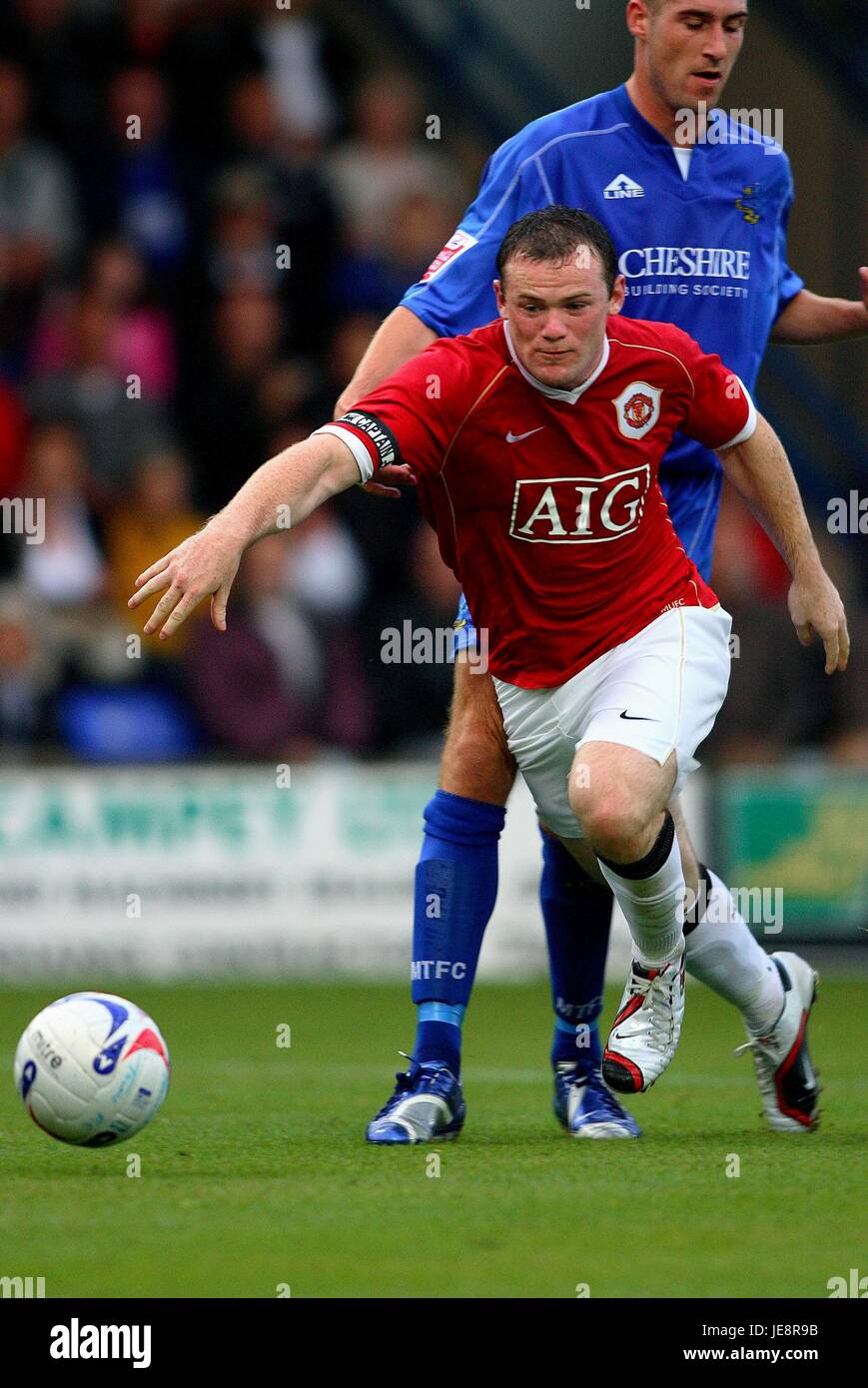 WAYNE ROONEY, MANCHESTER UNITED FC, MACCLESFIELD V MANCHESTER UTD, 2006 ...