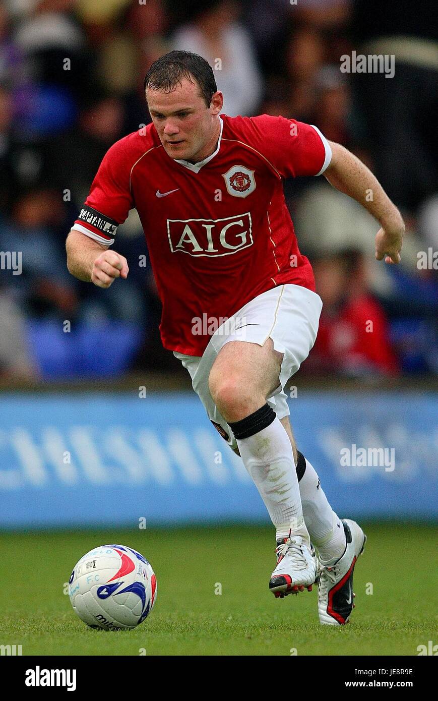 WAYNE ROONEY, MANCHESTER UNITED FC, MACCLESFIELD V MANCHESTER UTD, 2006 ...