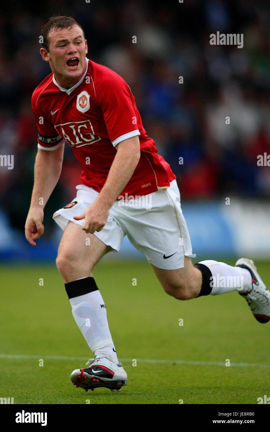 WAYNE ROONEY, MANCHESTER UNITED FC, MACCLESFIELD V MANCHESTER UTD, 2006 ...
