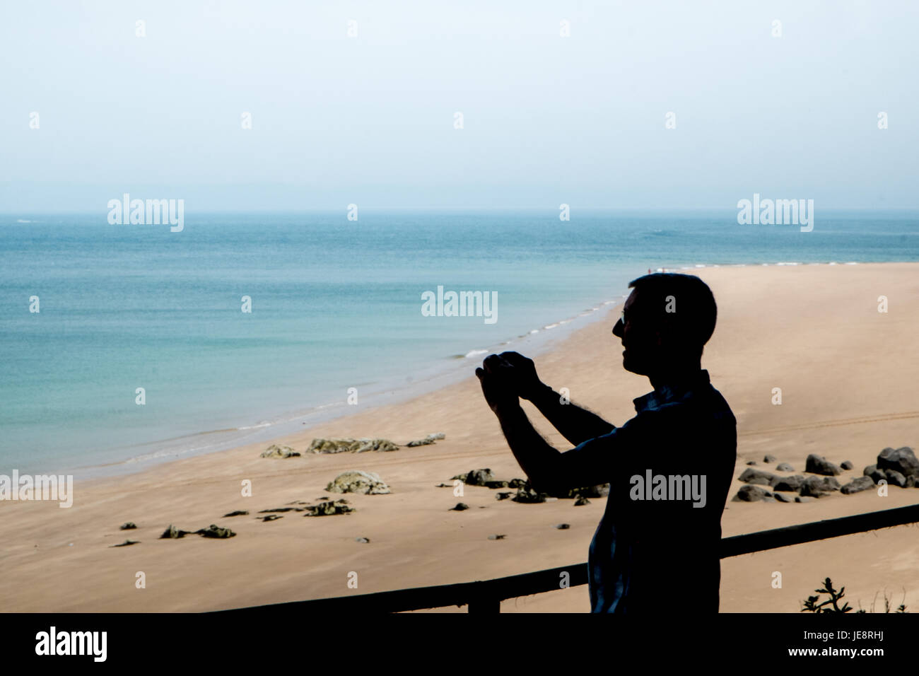 Caldey island priory beach hi-res stock photography and images - Alamy
