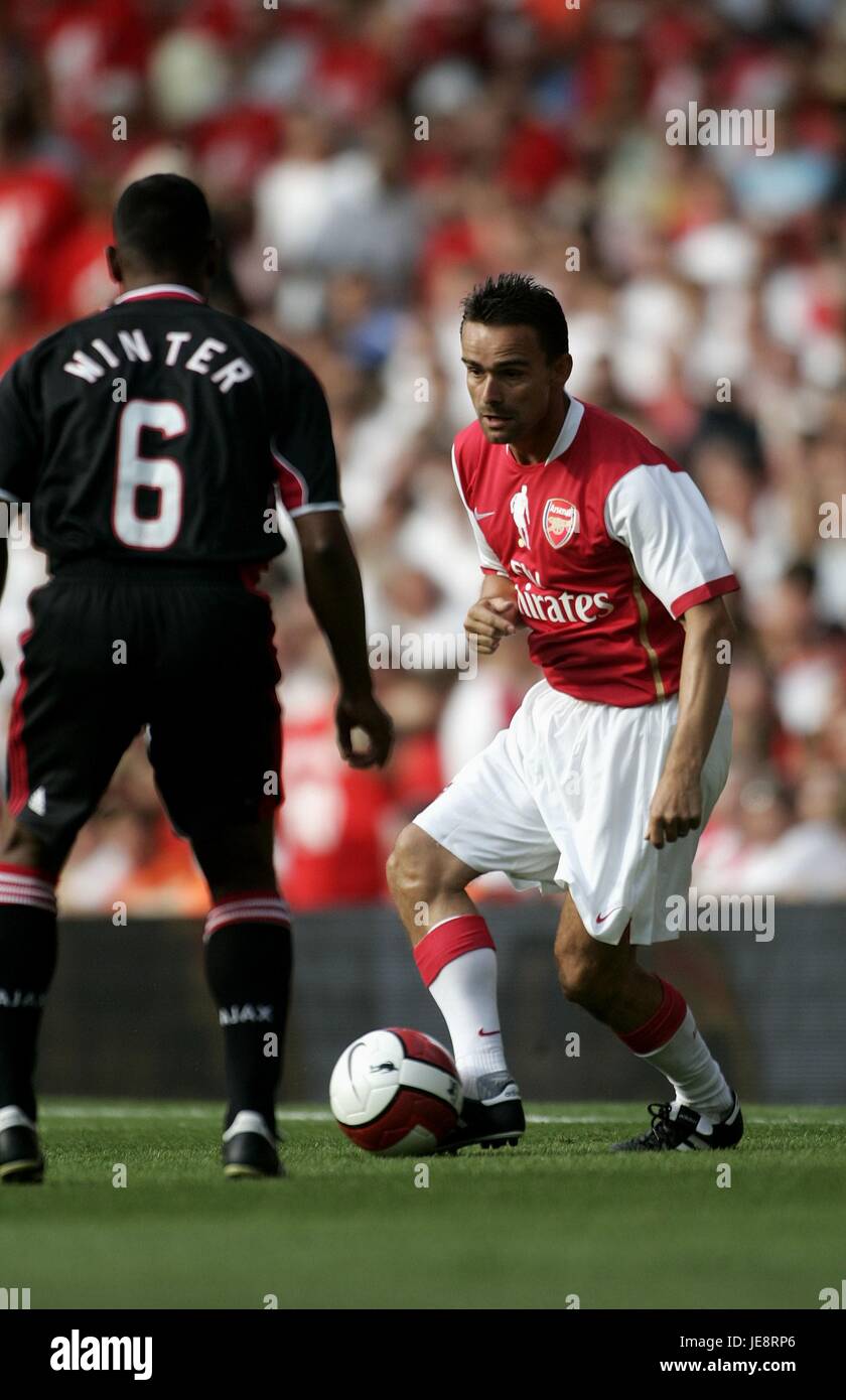 MARC OVERMARS ARSENAL FC ASHBURTON GROVE STADIUM LONDON ENGLAND 22 July ...