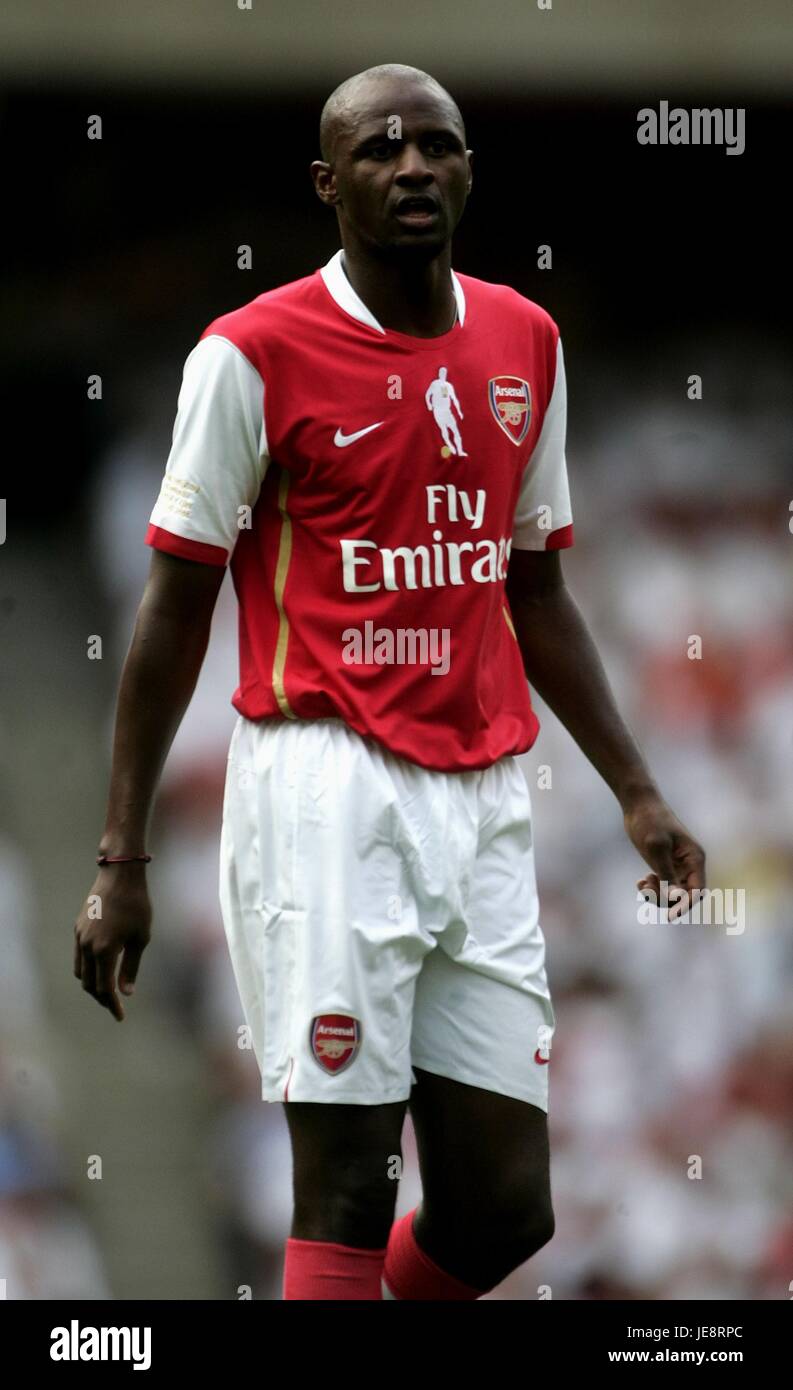 PATRICK VIERA ARSENAL FC ASHBURTON GROVE STADIUM LONDON ENGLAND 22 July ...