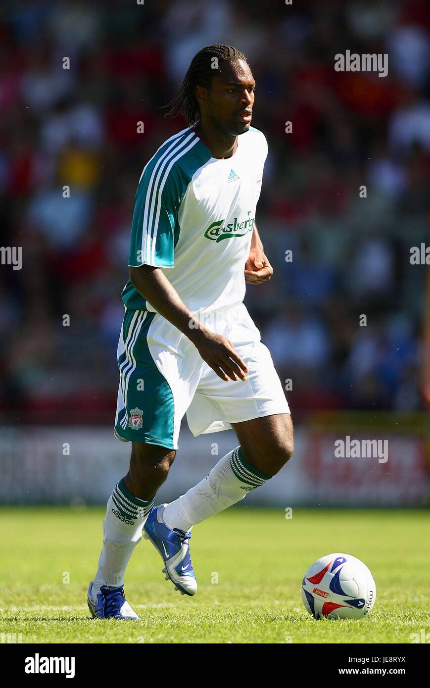 SALIF DIAO LIVERPOOL FC RACECOURSE GROUND WREXHAM WALES 15 July 2006 ...