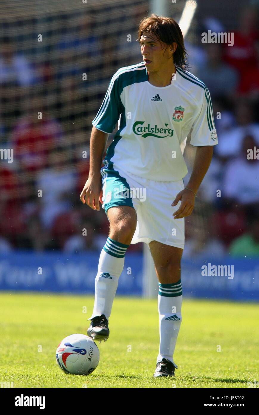 GABRIEL PALETTA LIVERPOOL FC RACECOURSE GROUND WREXHAM WALES 15 July ...