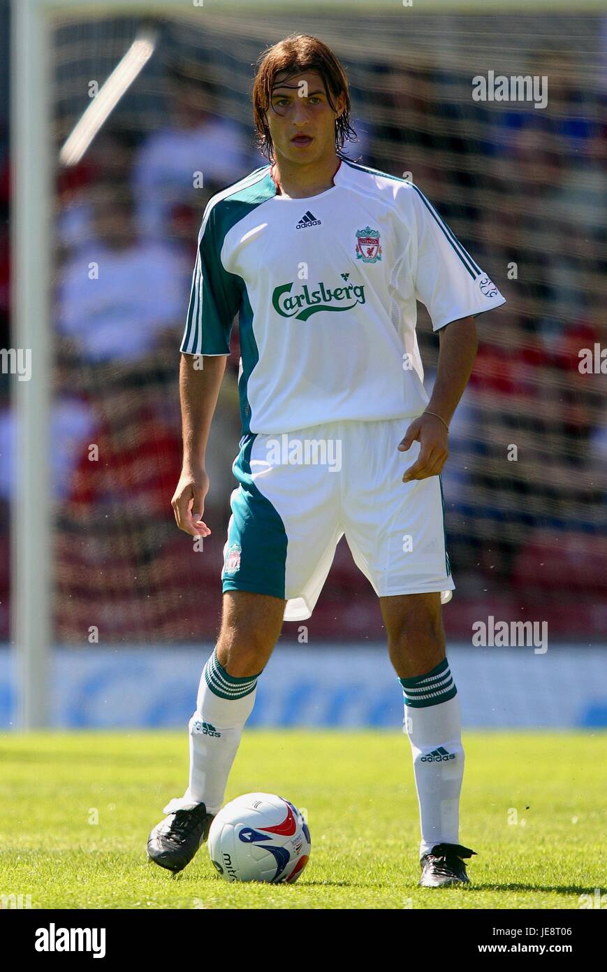GABRIEL PALETTA LIVERPOOL FC RACECOURSE GROUND WREXHAM WALES 15 July ...