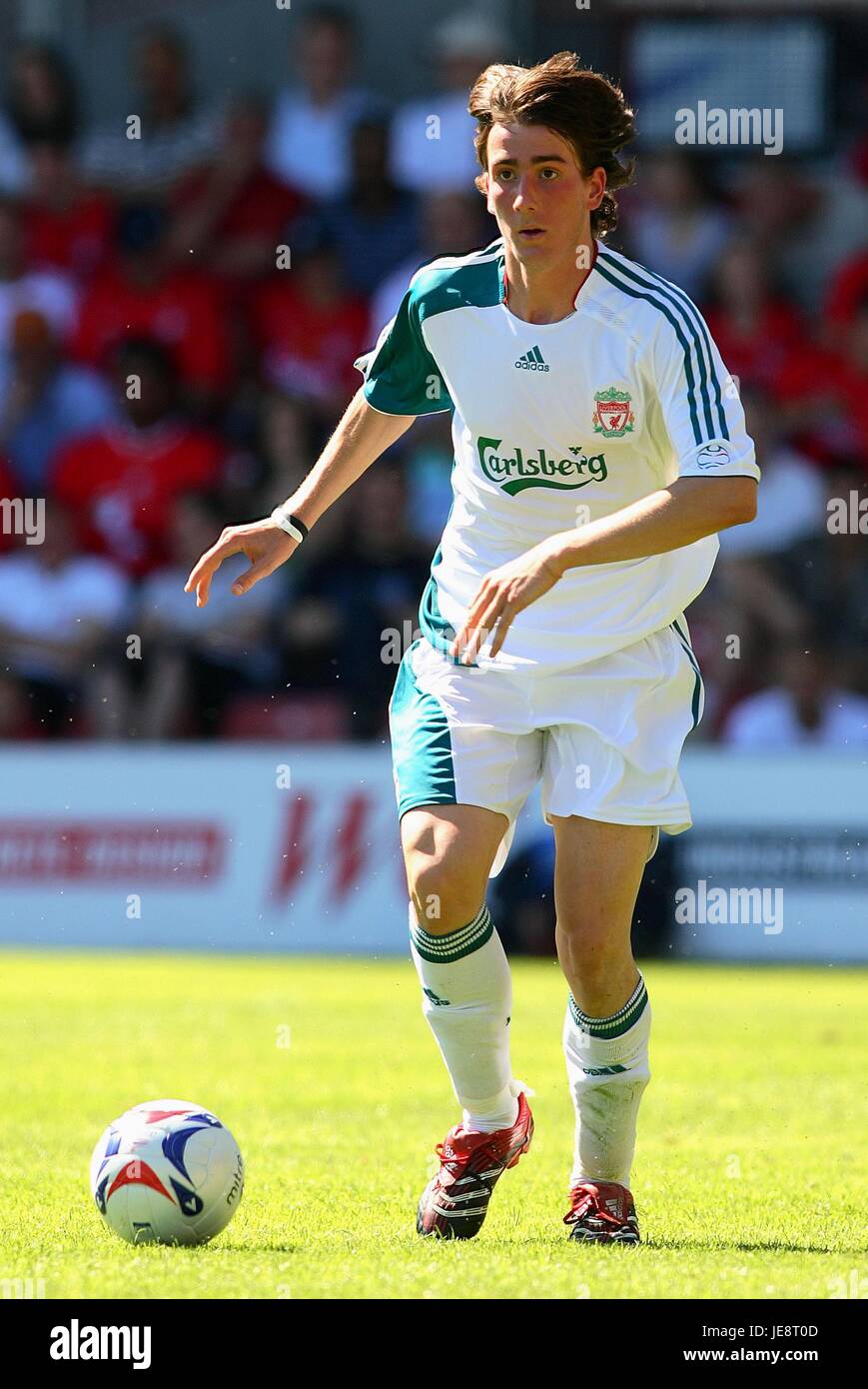 MIKI ROQUE LIVERPOOL FC RACECOURSE GROUND WREXHAM WALES 15 July 2006 ...