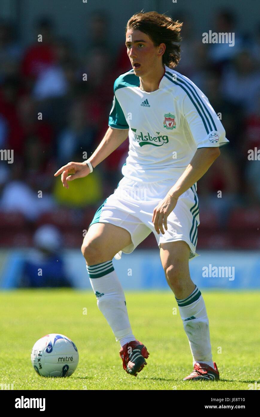 MIKI ROQUE LIVERPOOL FC RACECOURSE GROUND WREXHAM WALES 15 July 2006 ...