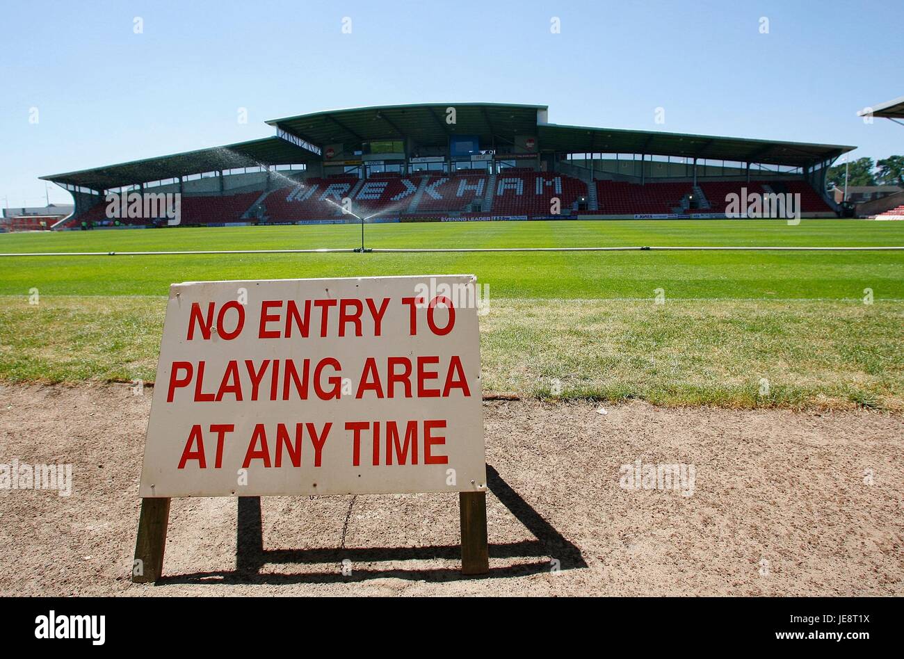 Wrexham football club racecourse ground hi-res stock photography and ...