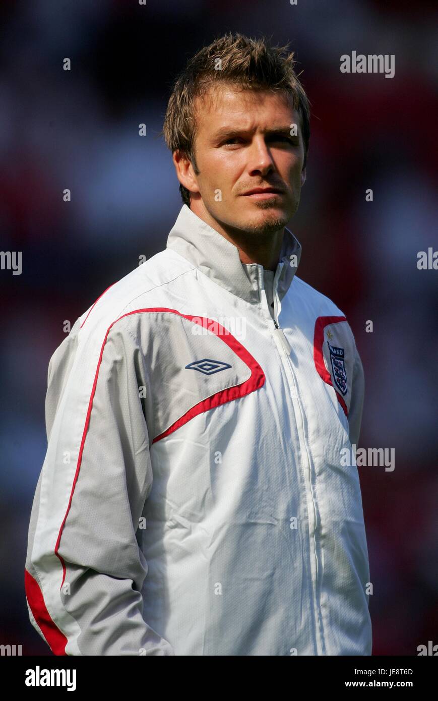 DAVID BECKHAM ENGLAND & REAL MADRID OLD TRAFFORD MANCHESTER ENGLAND 03 ...