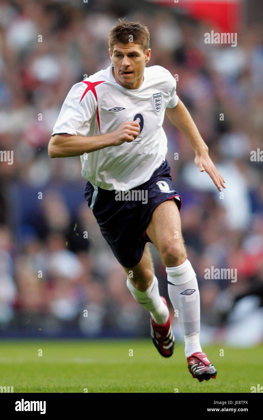 STEVEN GERRARD ENGLAND & LIVERPOOL FC OLD TRAFFORD MANCHESTER 30 May ...