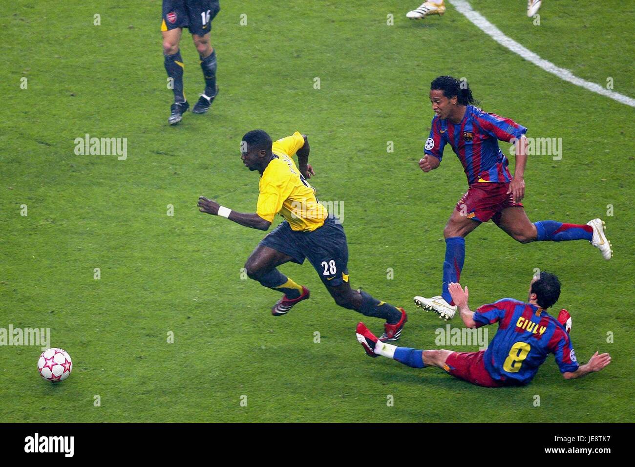 Ludovic giuly fc barcelona hi-res stock photography and images - Alamy