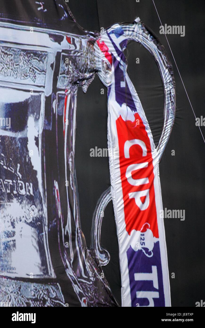 FA CUP FINAL BANNER THE FA CUP FINAL MILLENNIUM STADIUM CARDIFF WALES ...
