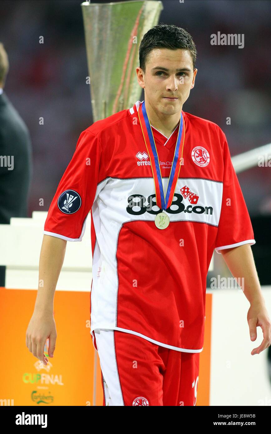 STUART DOWNING MIDDLESBROUGH V SEVILLE PHILIPS STADIUM EINDHOVEN ...
