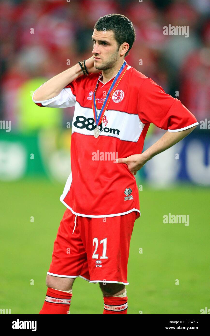 STUART PARNABY MIDDLESBROUGH V SEVILLE PHILIPS STADIUM EINDHOVEN ...