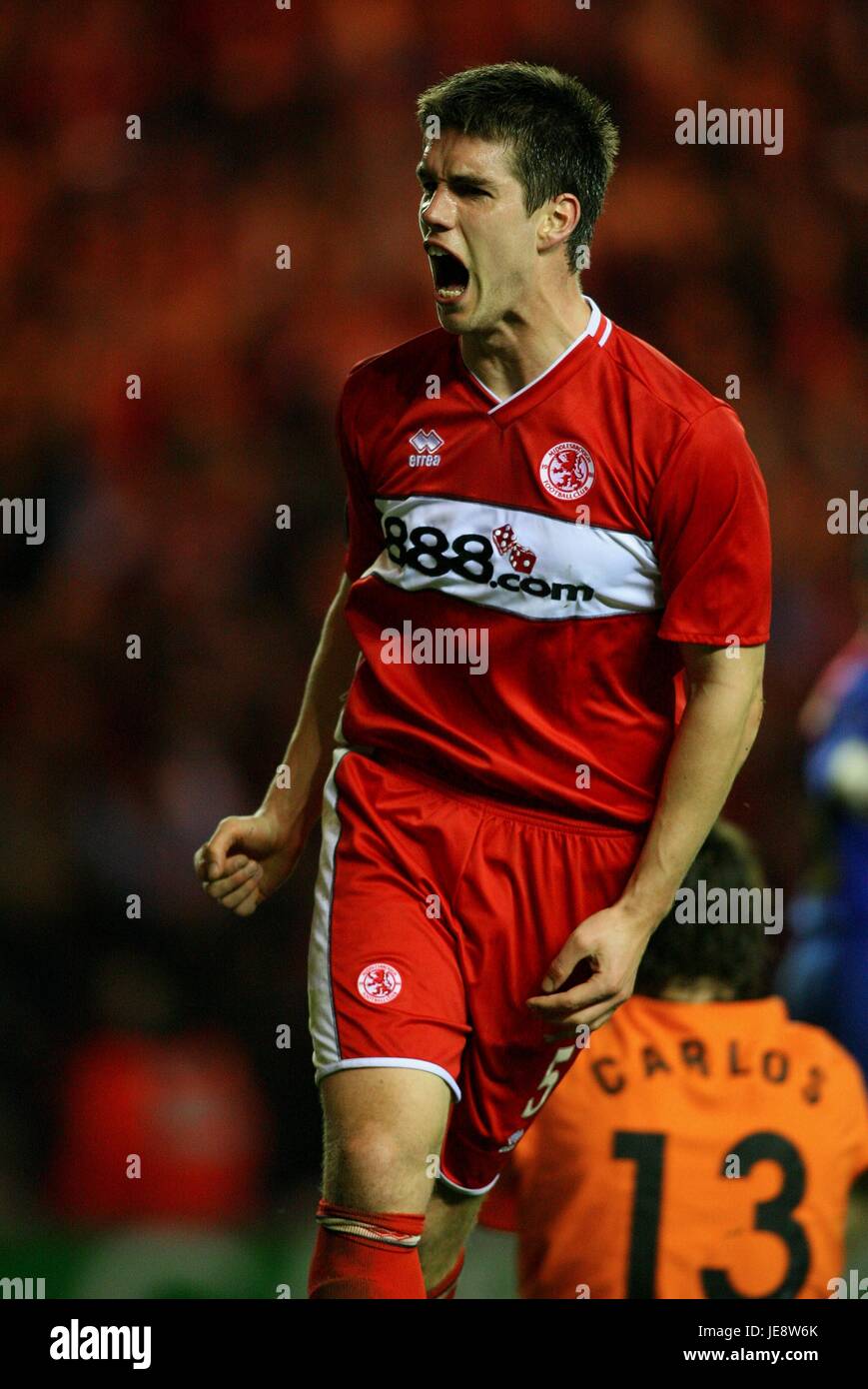 CHRIS RIGGOTT MIDDLESBROUGH V S.BUCHAREST RIVERSIDE STADIUM ...