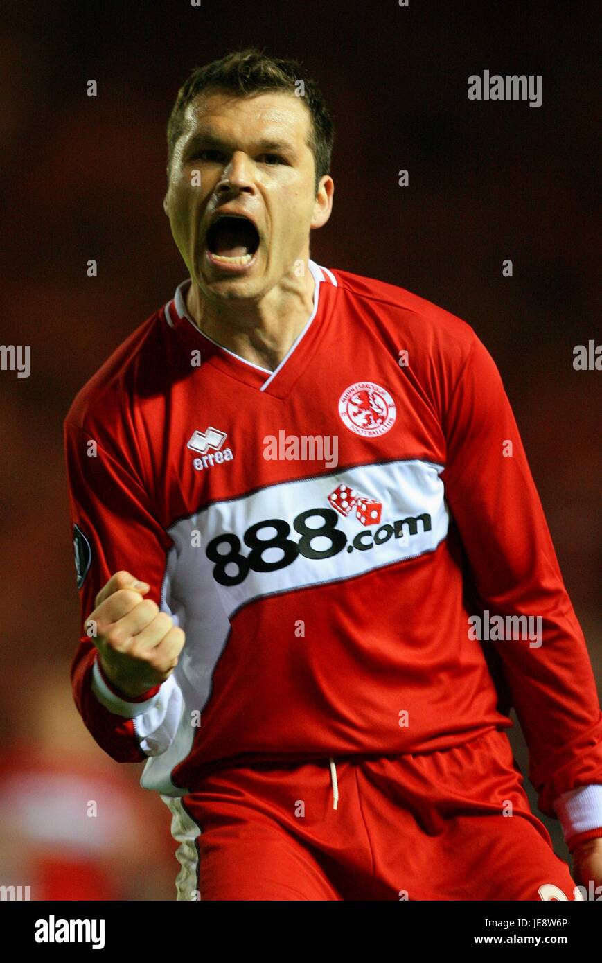 MARK VIDUKA MIDDLESBROUGH V S. BUCHAREST RIVERSIDE STADIUM ...