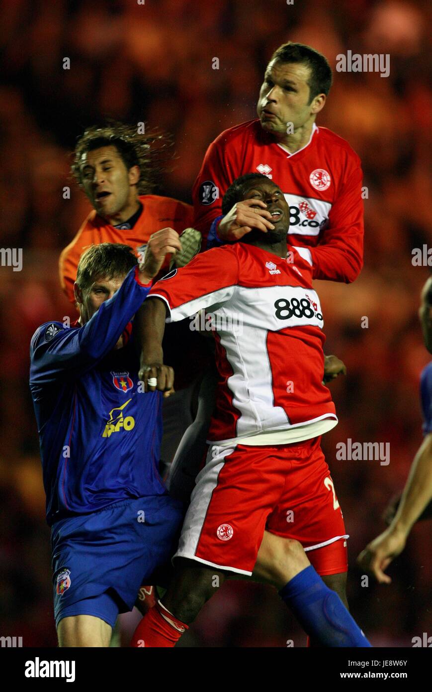 MARK VIDUKA SCORES MIDDLESBROUGH V S.BUCHAREST RIVERSIDE STADIUM ...