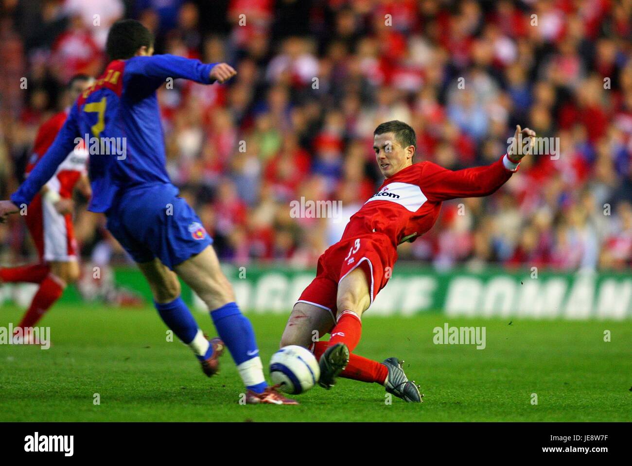 STEWART DOWNING & OPRITA MIDDLESBROUGH V S. BUCHAREST RIVERSIDE STADIUM ...
