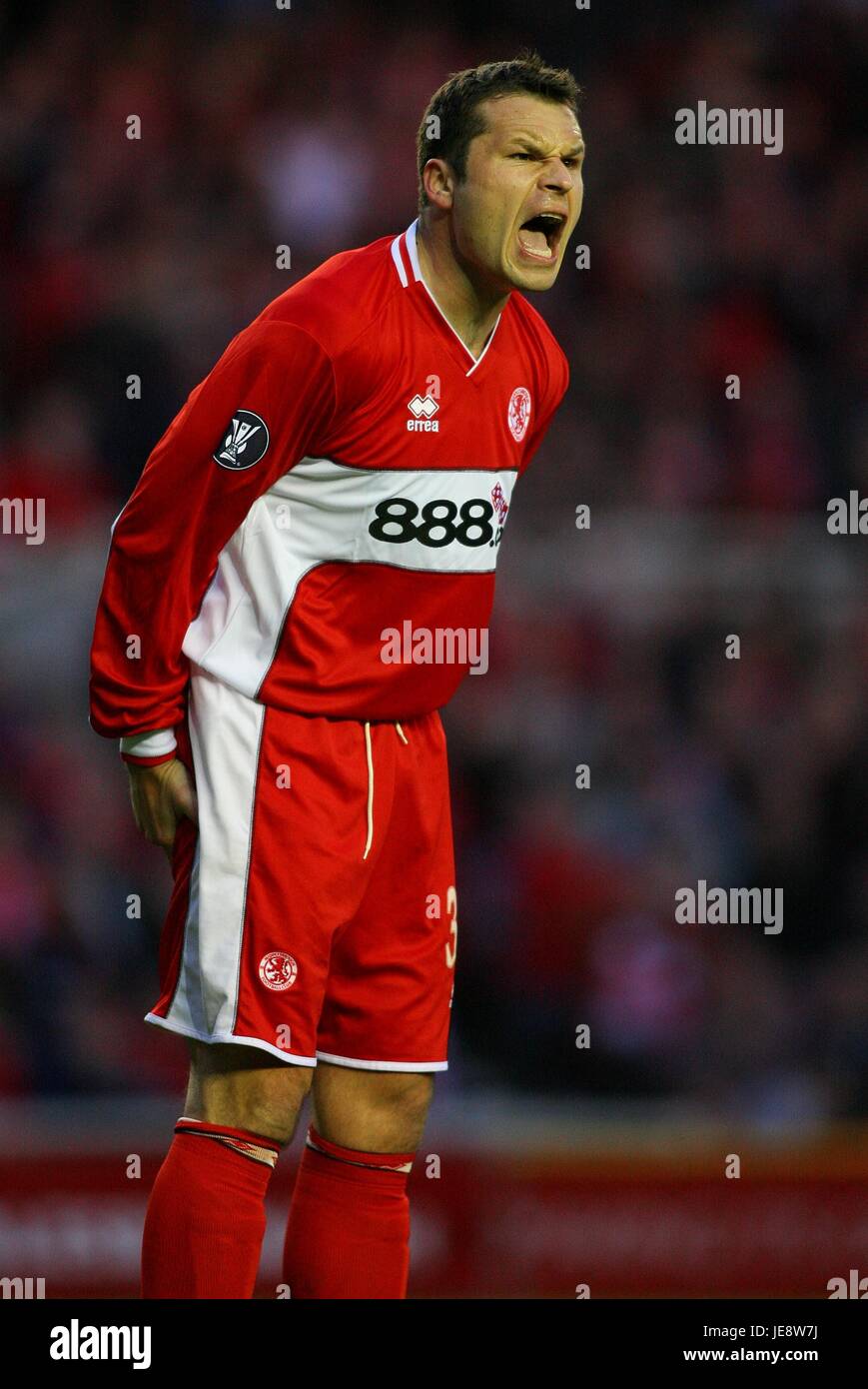 MARK VIDUKA MIDDLESBROUGH V S.BUCHAREST RIVERSIDE STADIUM MIDDLESBROUGH ...