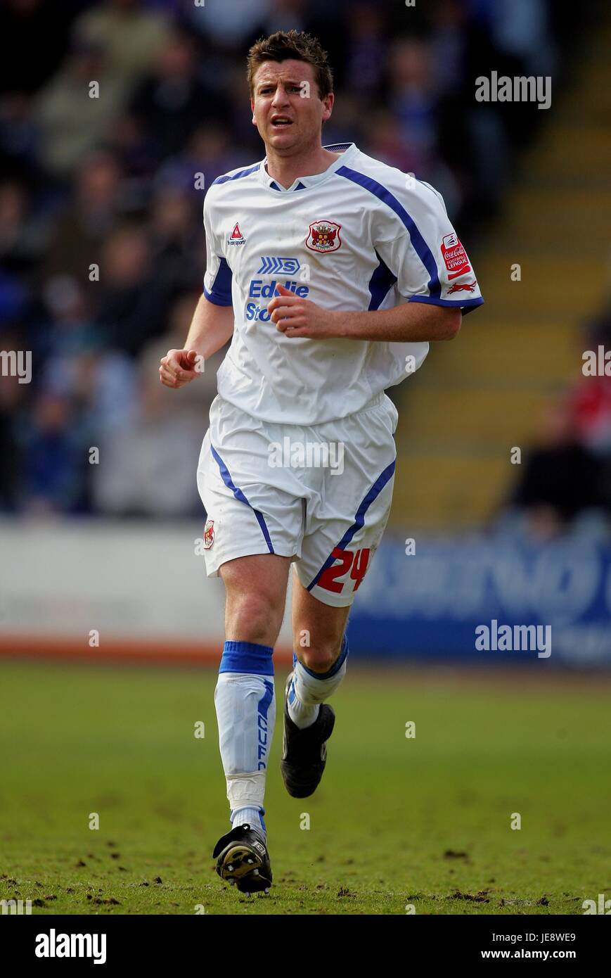 MICHAEL BRIDGES CARLISLE UNITED FC FIELD MILL MANSFILED ENGLAND 22 ...
