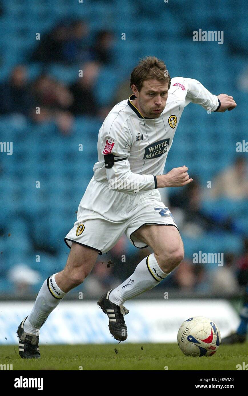 IAN MOORE LEEDS UNITED FC ELLAND ROAD LEEDS ENGLAND 15 April 2006 Stock ...