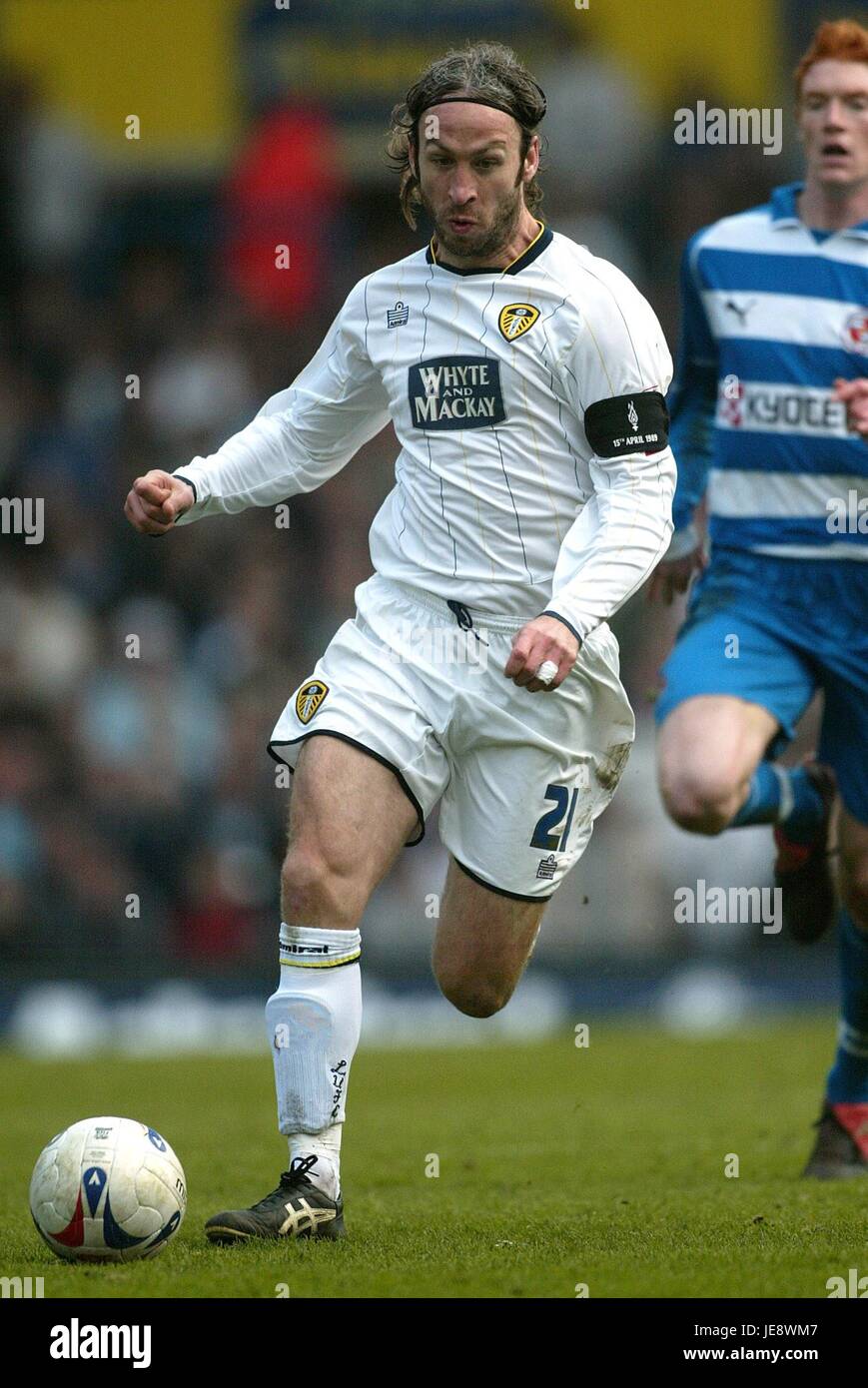 SHAUN DERRY LEEDS UNITED FC ELLAND ROAD LEEDS ENGLAND 15 April 2006 ...
