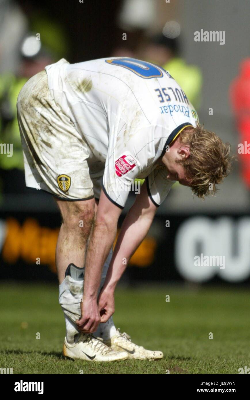 ROB HULSE LEEDS UNITED FC KC STADIUM HULL ENGLAND 01 April 2006 Stock ...