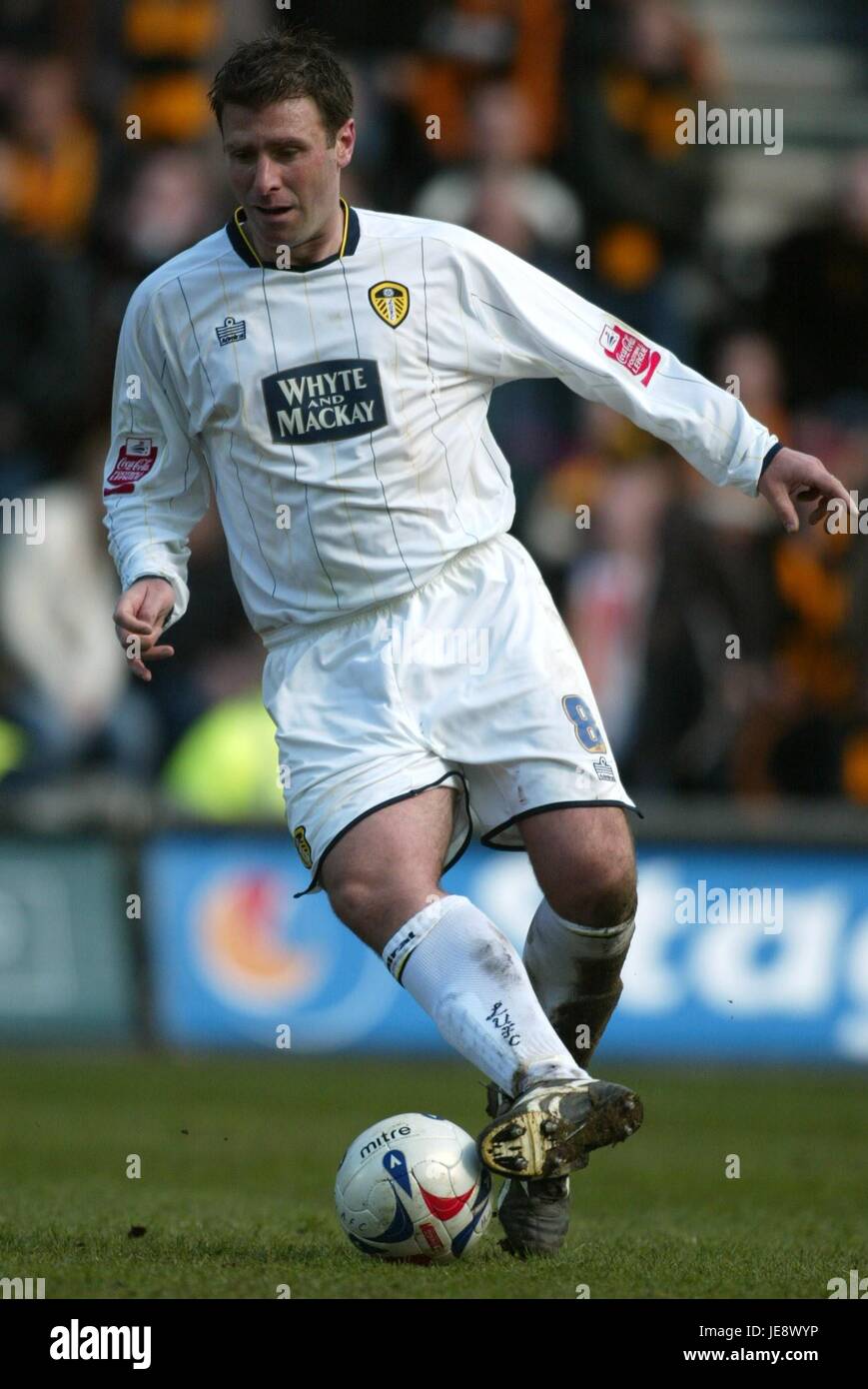SEAN GREGAN LEEDS UNITED FC KC STADIUM HULL ENGLAND 01 April 2006 Stock ...