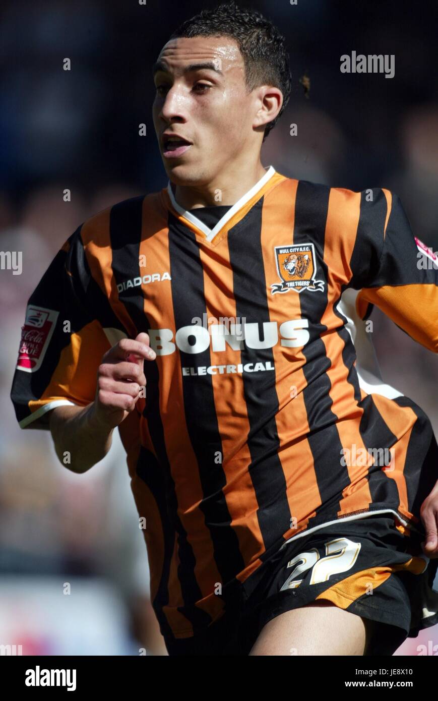 CRAIG FAGAN HULL CITY FC KC STADIUM HULL ENGLAND 01 April 2006 Stock ...